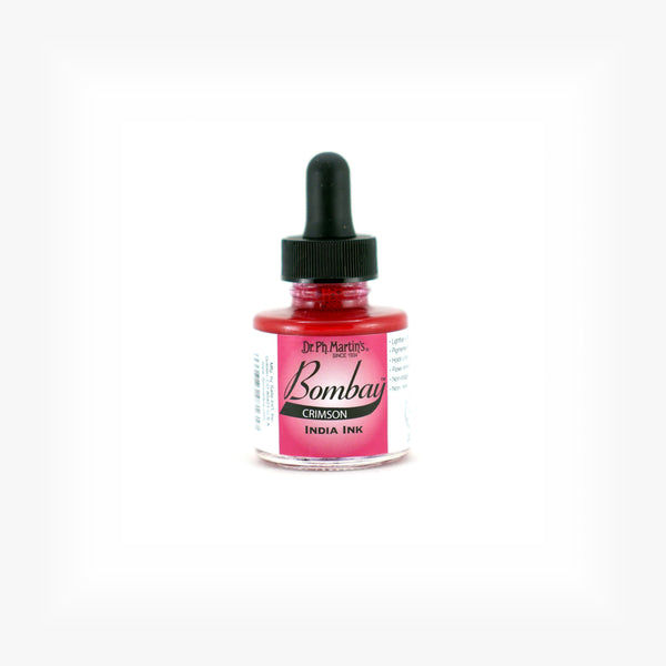 Bombay India Ink, 1.0 oz, Crimson (16BY) – Dr. Ph. Martin's® | Mfg ...
