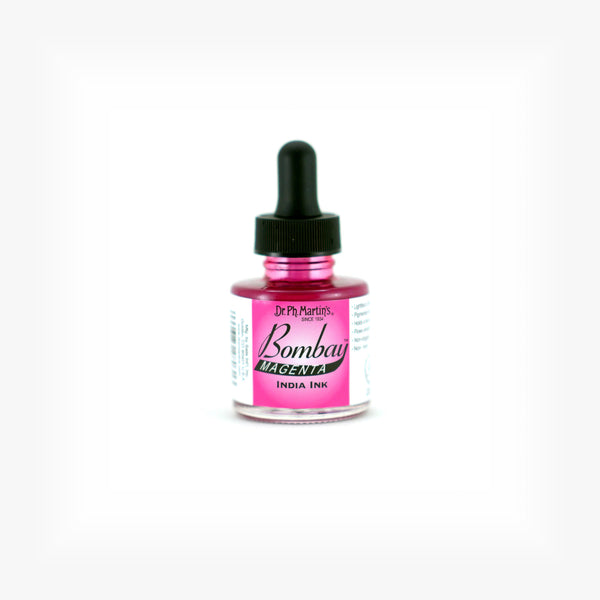 Bombay India Ink, 1.0 oz, Magenta (3BY) – Dr. Ph. Martin's® | Mfg ...